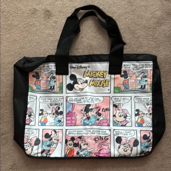 Disney | Bags | Disney Mickey Mouse Comic Strip Tote | Poshmark